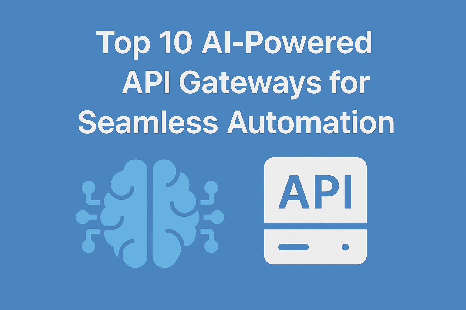 Top 10 Ai Powered Api Gateways For Automated Integration 2025
